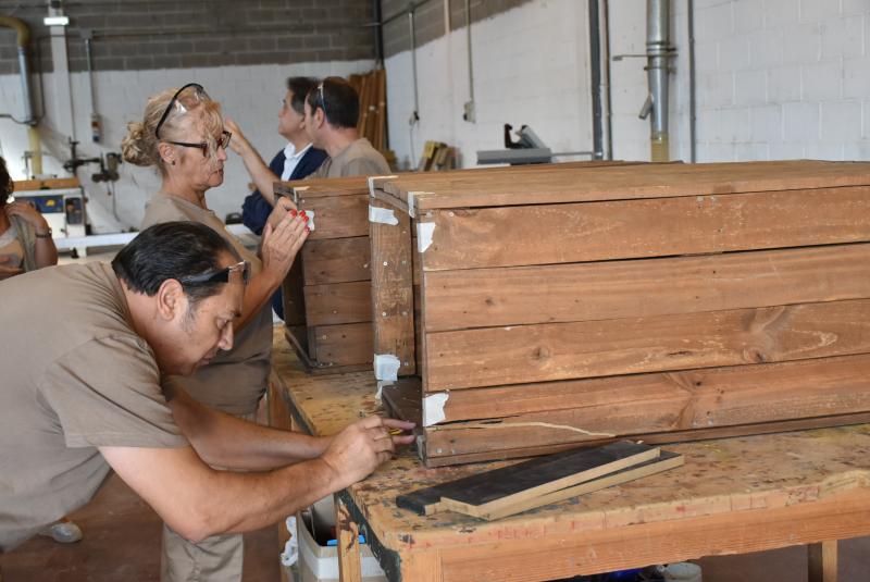 ‘Daimiel, con Tablas’ forma a ocho alumnos en trabajos de carpintería y mueble – ALCALDES A PIE ...